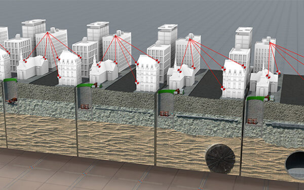 Compensation grouting, a reinforcement process