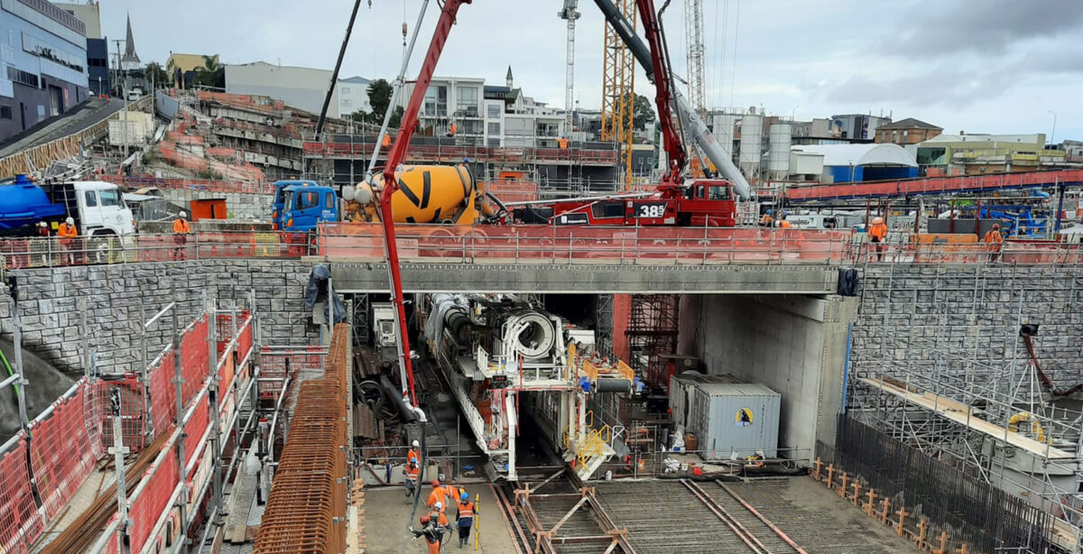 Progress of work for the CRL rail project