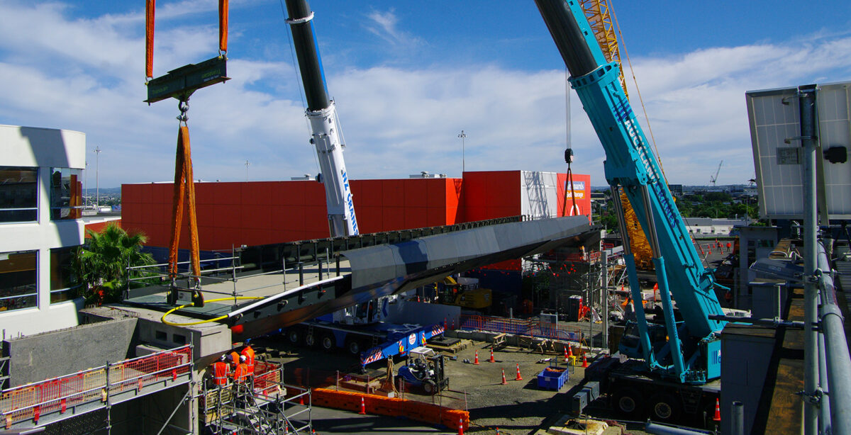 Progress of work for the CRL rail project