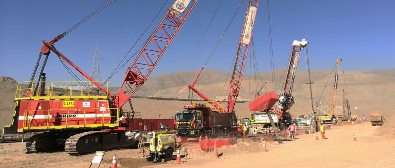 Mine de Candelaria, Chili - Soletanche Bachy
