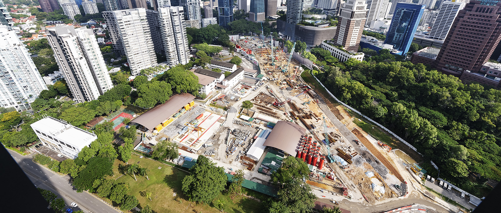 Orchard station and tunnels, Singapore - Soletanche Bachy