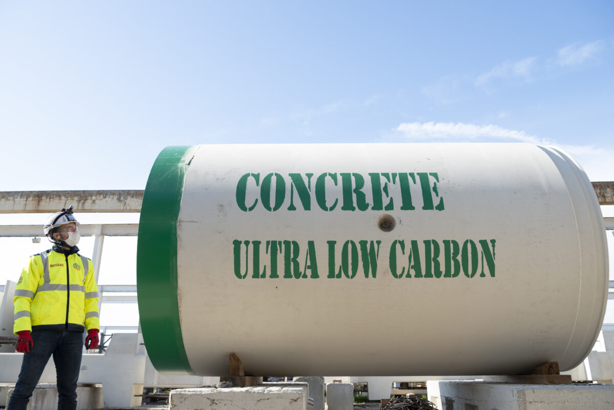 Bessac using EXEGY® ultra-low-carbon concrete in Toulouse!
